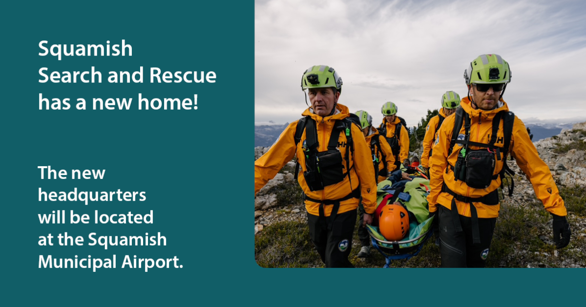 Future Home of the Squamish Search and Rescue Headquarters to ...